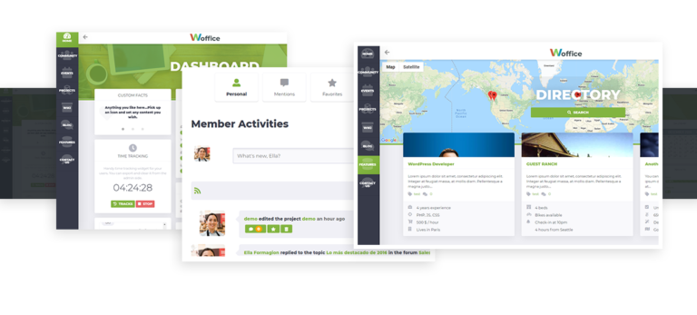 Woffice - Complete Intranet / Extranet Wordpress Theme - Woffice