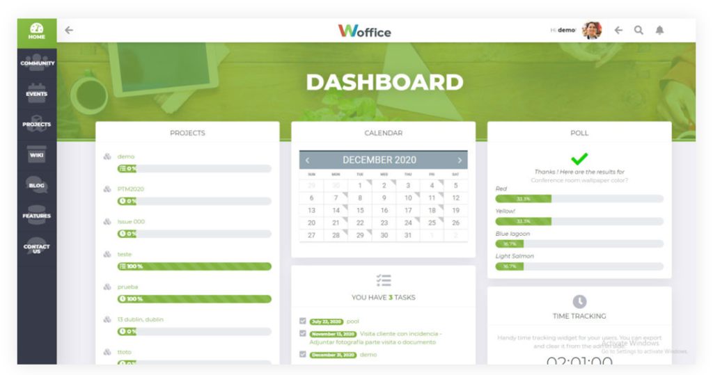 Woffice - Complete Intranet / Extranet Wordpress Theme - Woffice