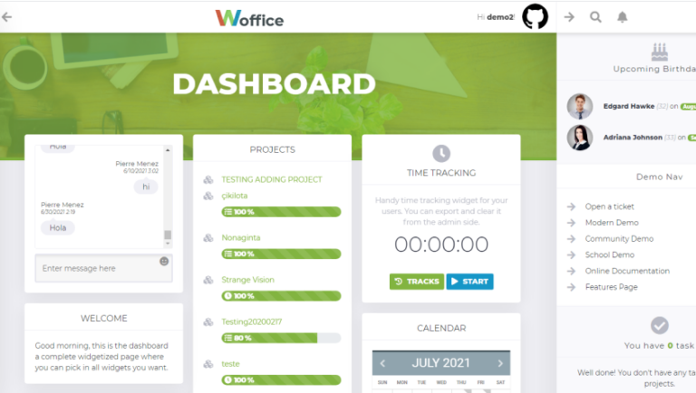 Woffice - Complete Intranet / Extranet Wordpress Theme - Woffice