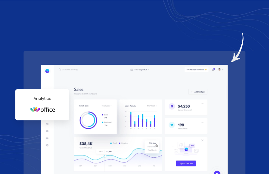 Woffice Advanced Reporting - Woffice